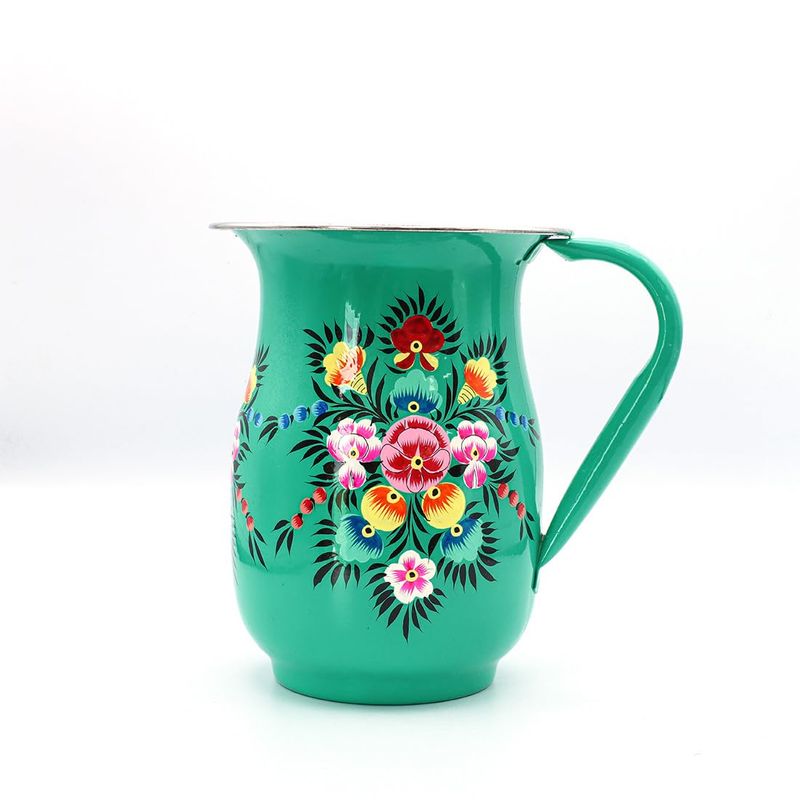 Kashmir Paint Stainless Steel Jug Green - Online Marketplace - EveryMarket