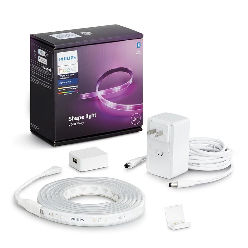 Philips Hue Echo Google Home Siri Homekit LED Tape, Smart Light, Indirect Lighting, Strip Light ...