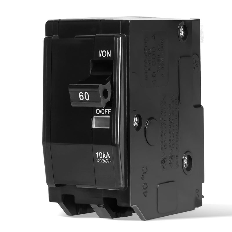 QO260CP,60 Amp 2P Circuit Breaker,Compatible with SD QO Load Center ...