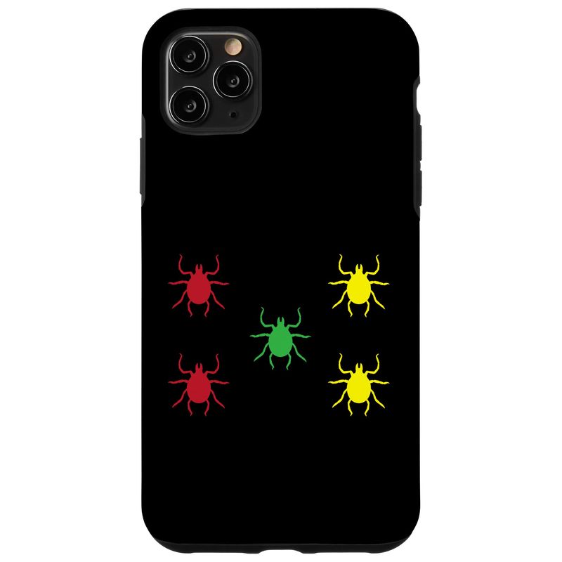iPhone 11 Pro Max Tick Design Love Parasites and Ticks Phone Case ...
