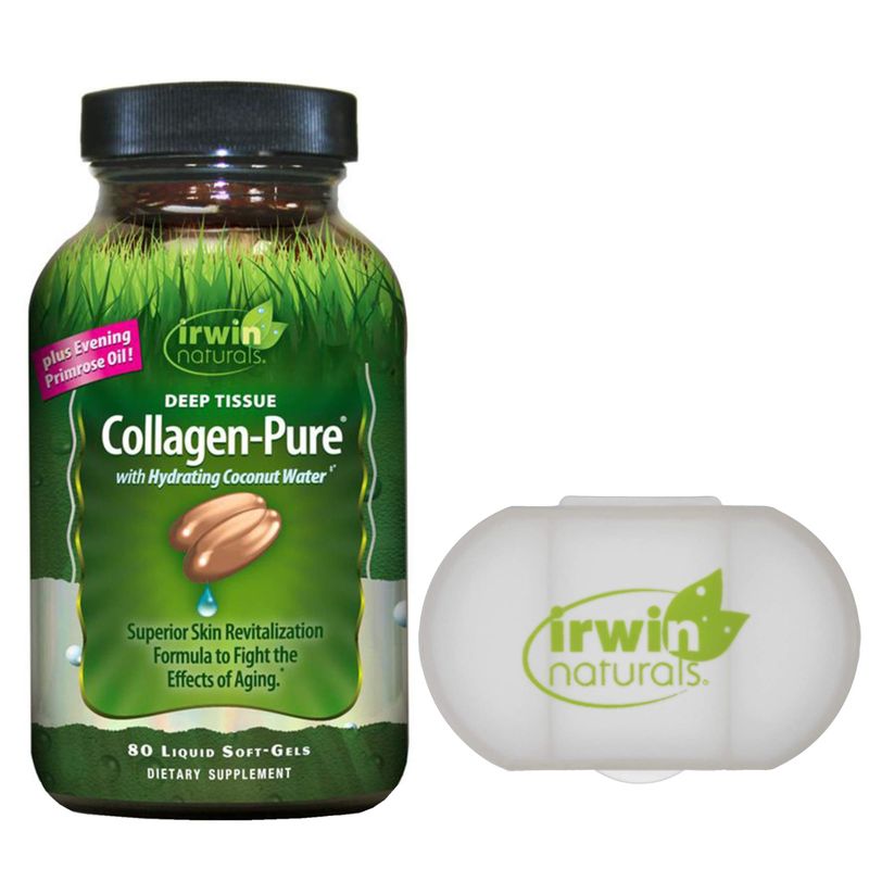 Irwin Naturals Deep Tissue Collagen-Pure Supplement Intense Skin ...
