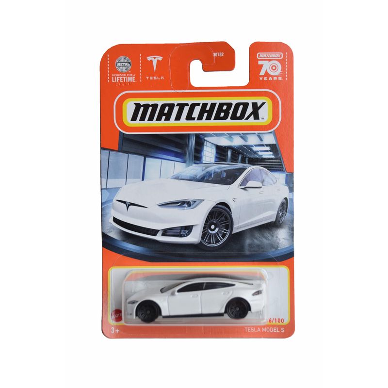 Matchbox Tesla Model S, White 86/100 - Online Marketplace - EveryMarket