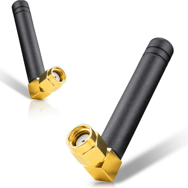 BOOBRIE WIFI Antenna, 2.4 GHz 5.8 GHz RPSMA Male, Small PC / WIFI ...