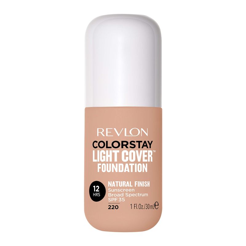 Revlon ColorStay Light Cover Liquid Foundation, Hydrating Longwear ...