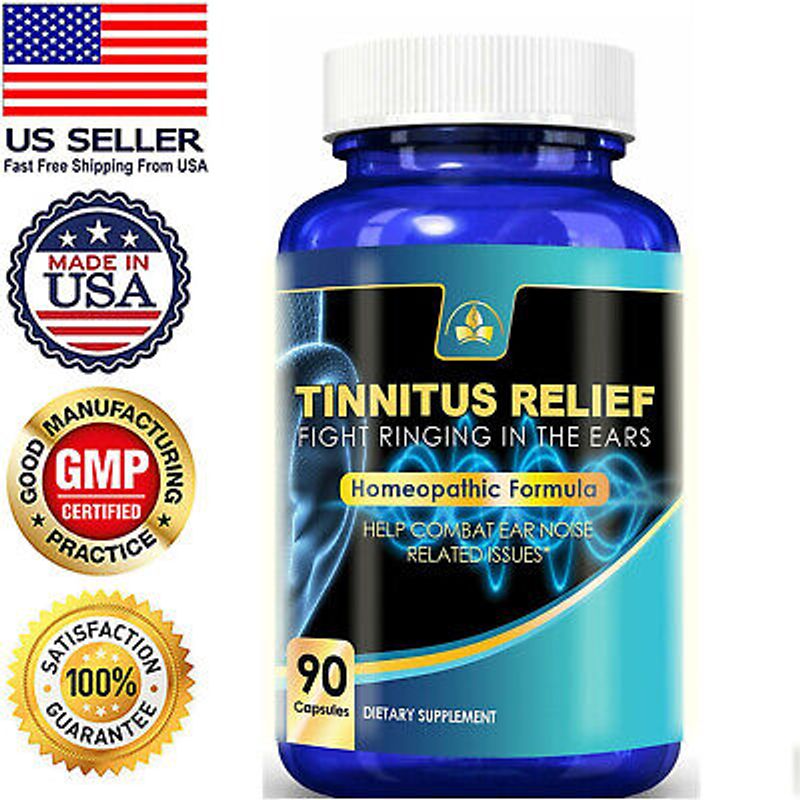 Ultimate Tinnitus Relief Stop Ear Ringing Natural Remedy Capsules Best ...