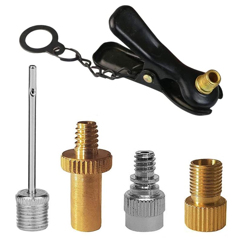 Valve Adapter, Bicycle Valve, Conversion Adapter, 5-Piece Set, Presta ...