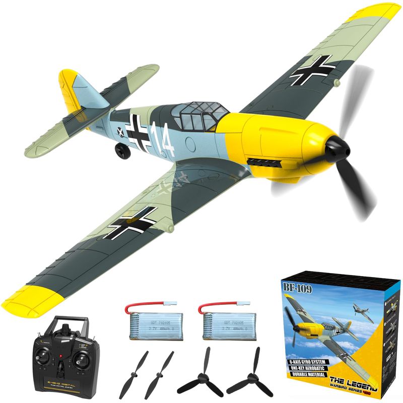 ANBURI RC Plane 4 Channel RC Airplane – RC Airplane Ready to Fly ...