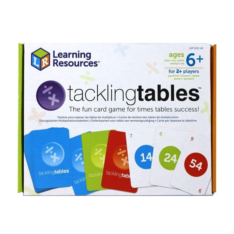 Learning ResourcesTacklingtables Student Game, Set Contains Times ...