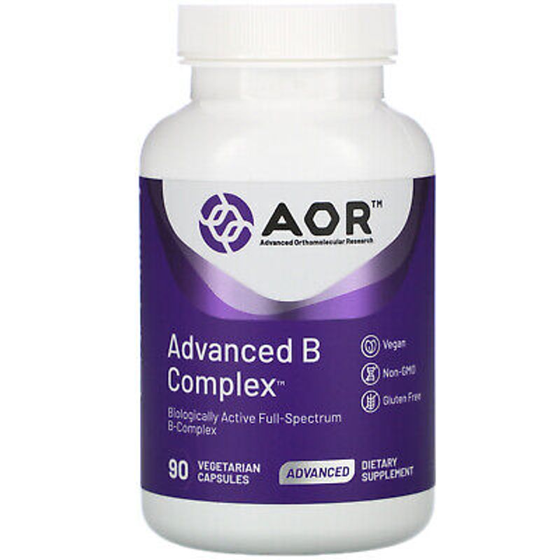 Advanced B Complex, 90 Vegetarian Capsules - Online Marketplace ...