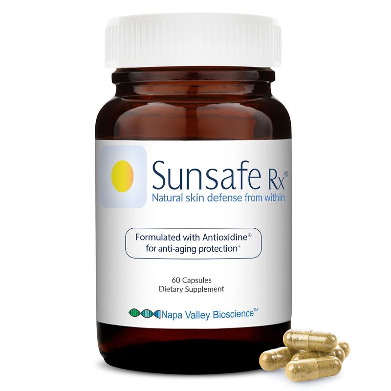 Sunsafe Rx Anti Aging Supplement: Natural Skin Protection Pills with ...