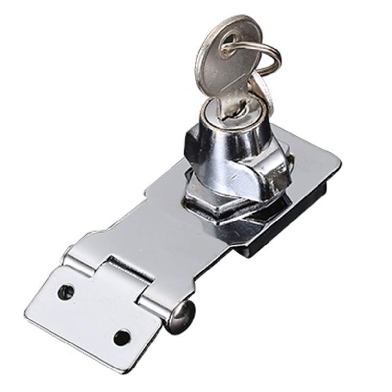 Keyed Locking Hasp, Tiberham Heavy Duty Hasp Staple with Integrated ...