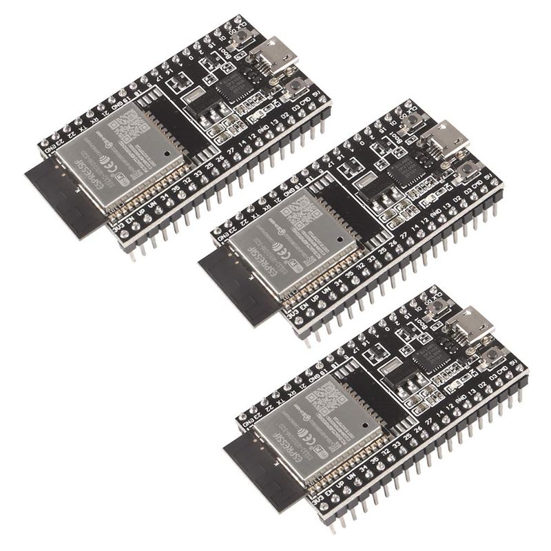 AITRIP 3 Pack for ESP32-DevKitC core Board ESP32 Development Board ESP32-WROOM-32D for Arduino ...