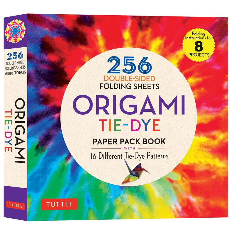 Origami Tie-Dye Patterns Paper Pack Book: 256 Double-Sided Folding ...
