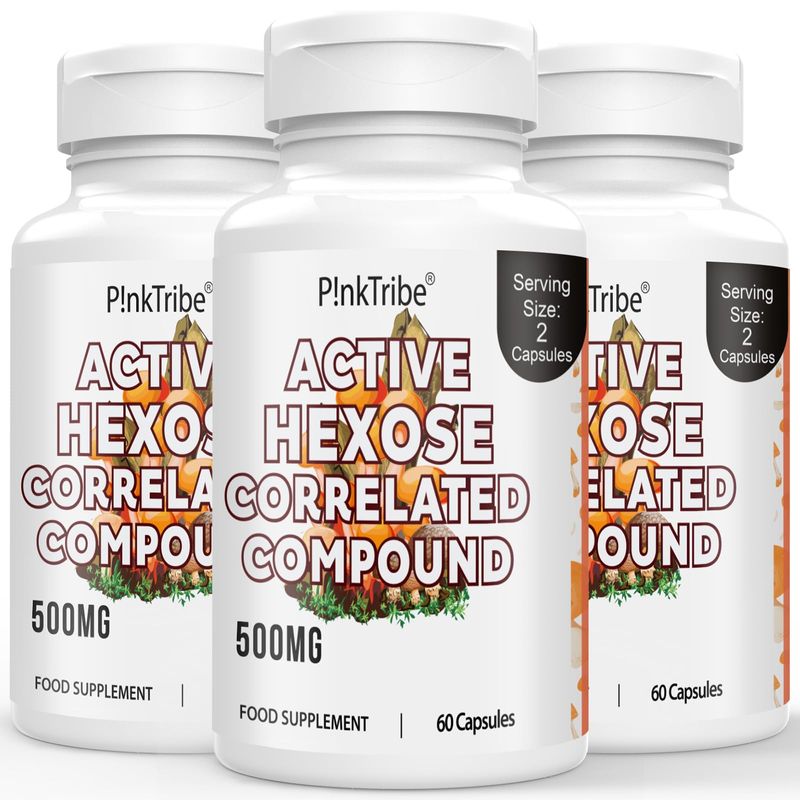 Active Hexose Correlated Compound 500mg - Supports Immune Health, Liver ...