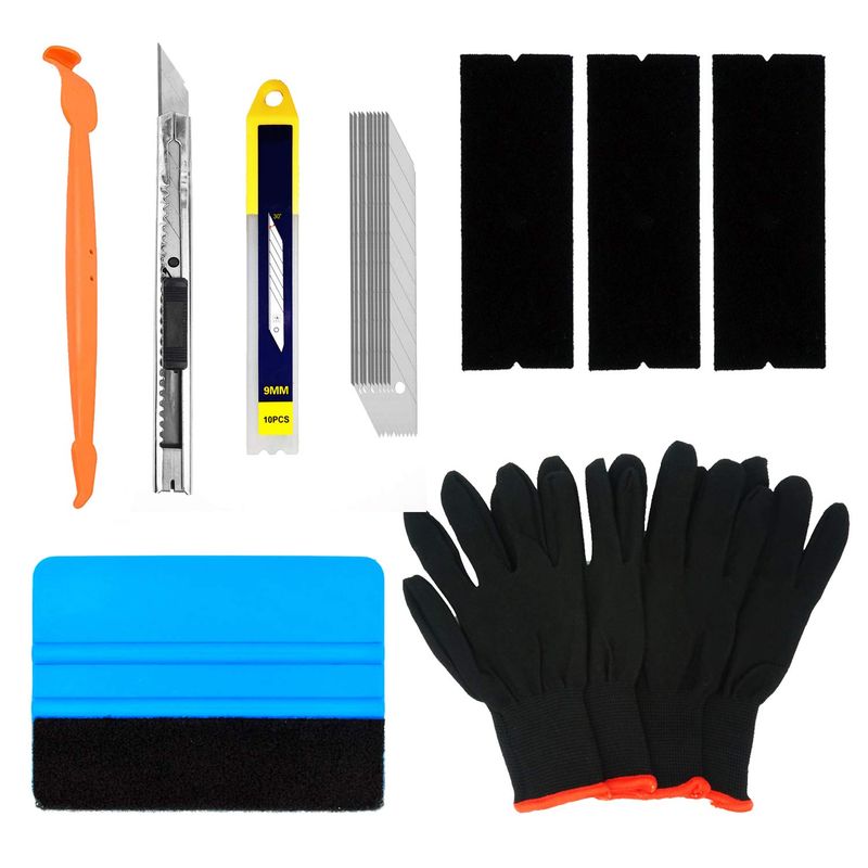 CARTINTS Complete Vehicle Vinyl Wrap Tools Kit Window Tint Tools Kit ...