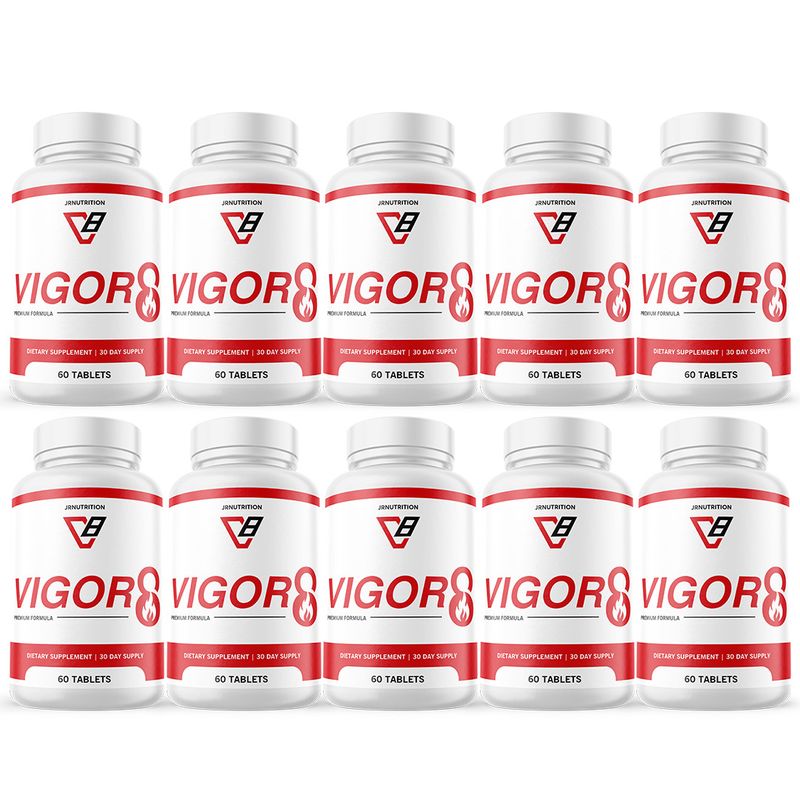 Vigor 8 - Performance Support Dietary Supplement 60 Tablets (10 Pack ...