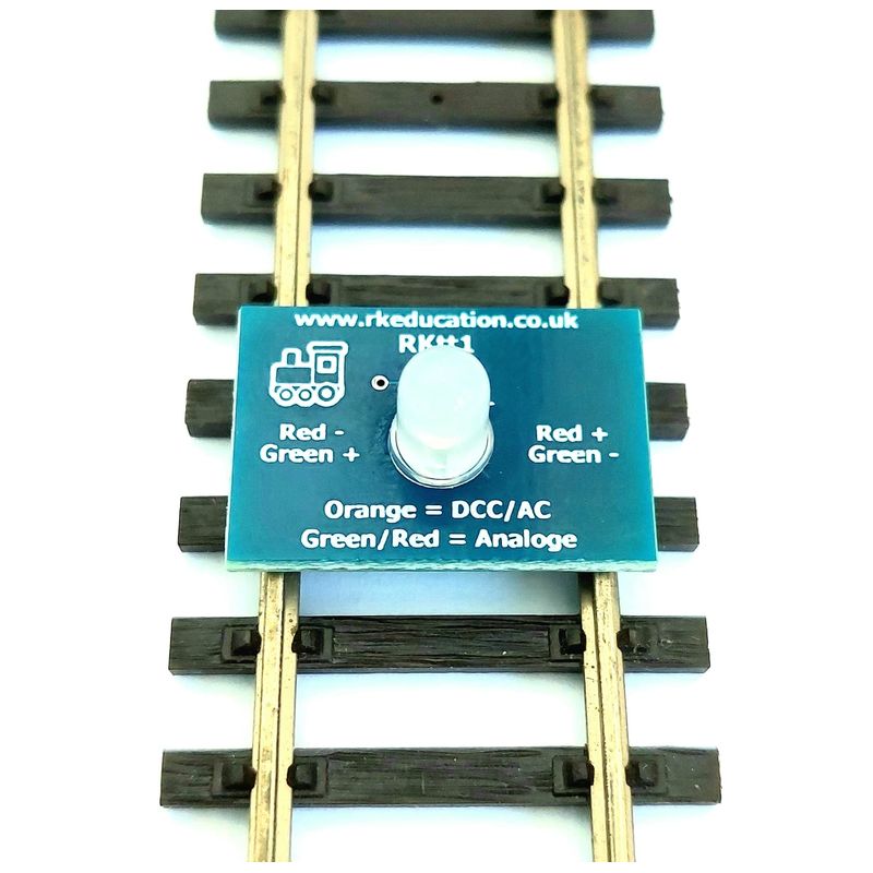 Rk Education RKtt1 N-Gauge, OO/HO Gauge Track Tester Module for Model ...