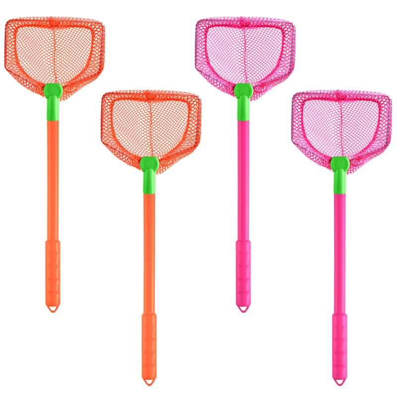 Coopay 4 Pieces Kids Fishing Net Catching Bug Nets Fish Butterfly Nets ...
