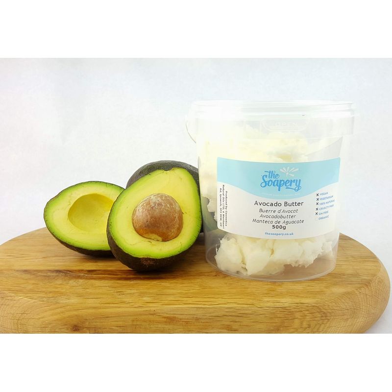 Avocado Butter 500g - 100% Natural Ingredient for Soap, Skin and Hair ...