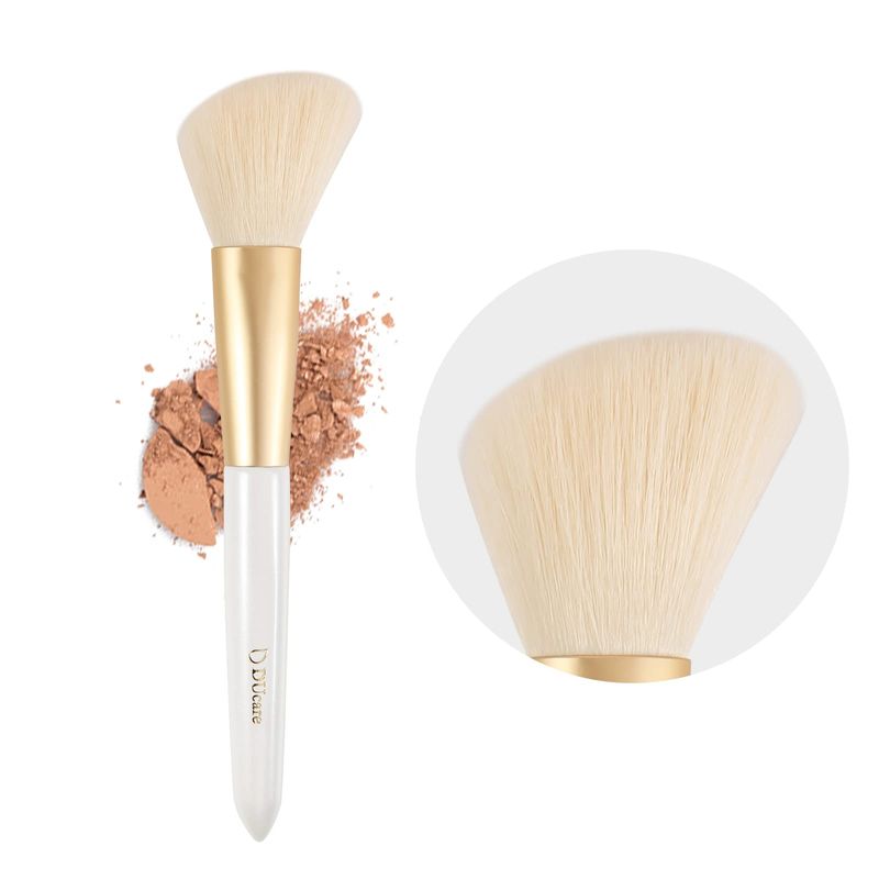 DUcare Teak Brush, Shading Brush, Face Brush, Diagonal Cut Makeup Brush ...
