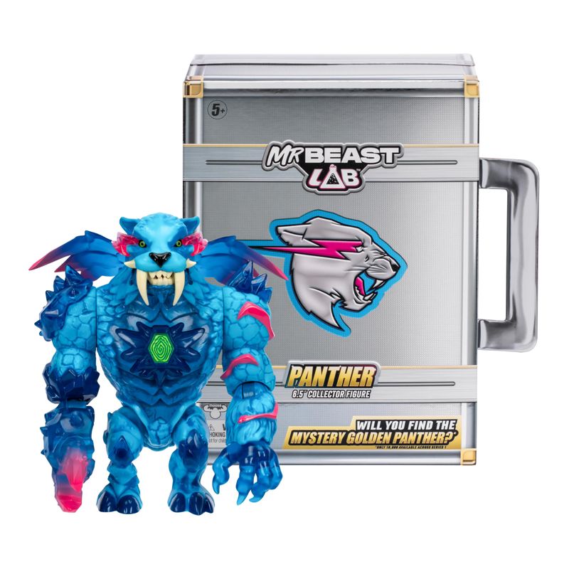 MrBeast Lab Apex Beast Panther Collectible Figure 6.25" Tall Extreme ...