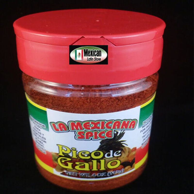 Buy one get 1 FREE Pico De Gallo Hot spicy Snack Seasoning La Mexicana ...