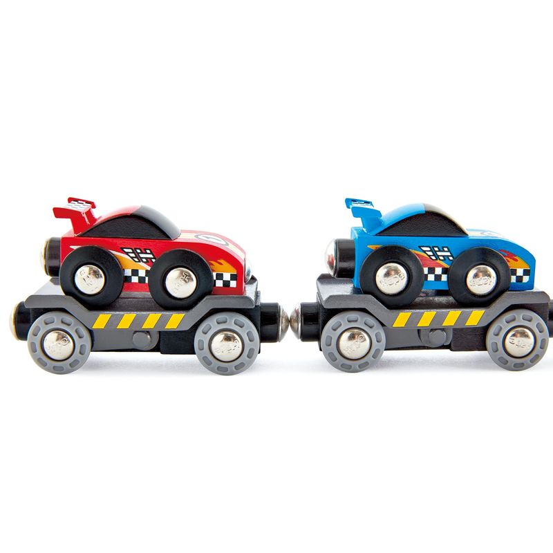 Hape Race Car Transporter, L: 11, W: 2, H: 1.5 inch - Online ...
