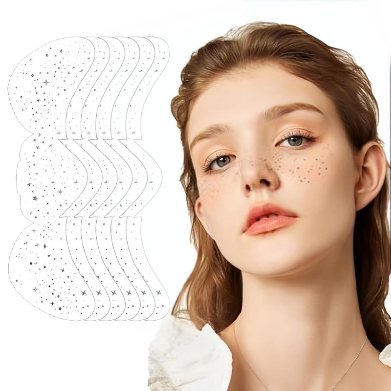 6 Sheets Glitter Freckles, Fazit Glitter Freckles, Sparkle Freckles ...