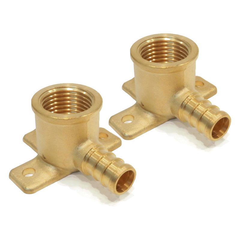 ACTIVLIFE for (2) 1/2" PEX Brass Drop Ear Elbows Fitting Replace ...