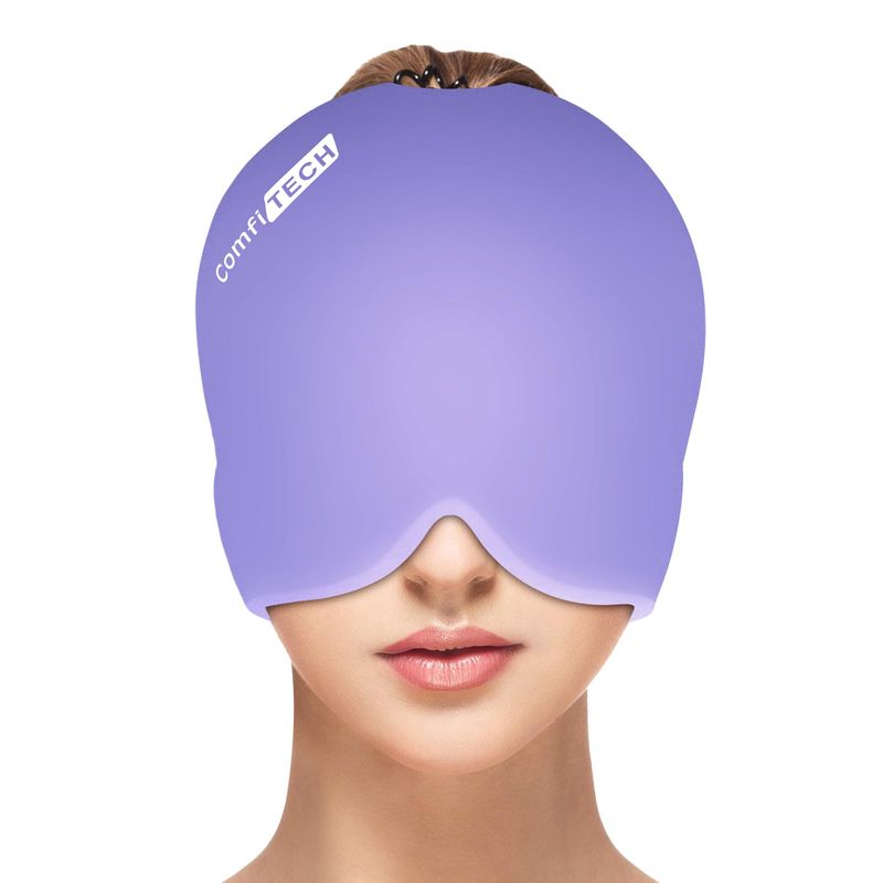 ComfiTECH Migraine Hat, Cooling Cap for Migraines, Headache Cooling Cap ...