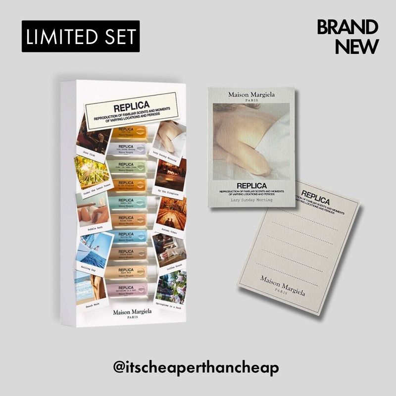 Maison Margiela REPLICA Memory box Discovery Set Mini Perfume Sampler ...