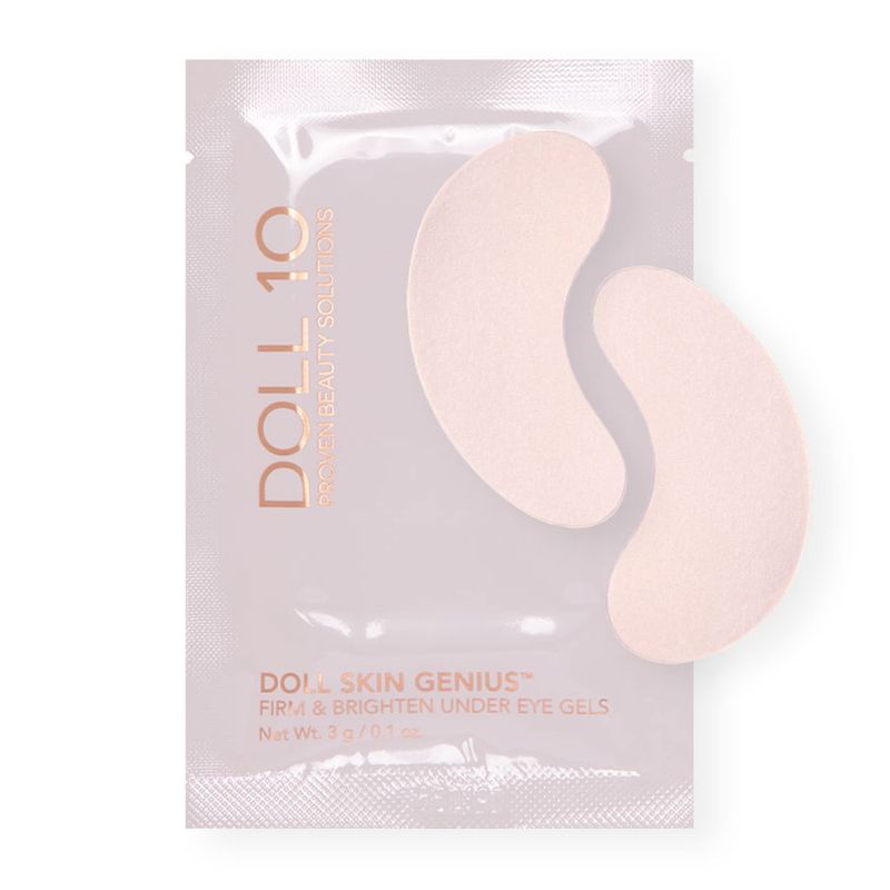 Doll 10 Doll Skin Genius Firm & Brighten Under-Eye Gels - Natural Eye ...