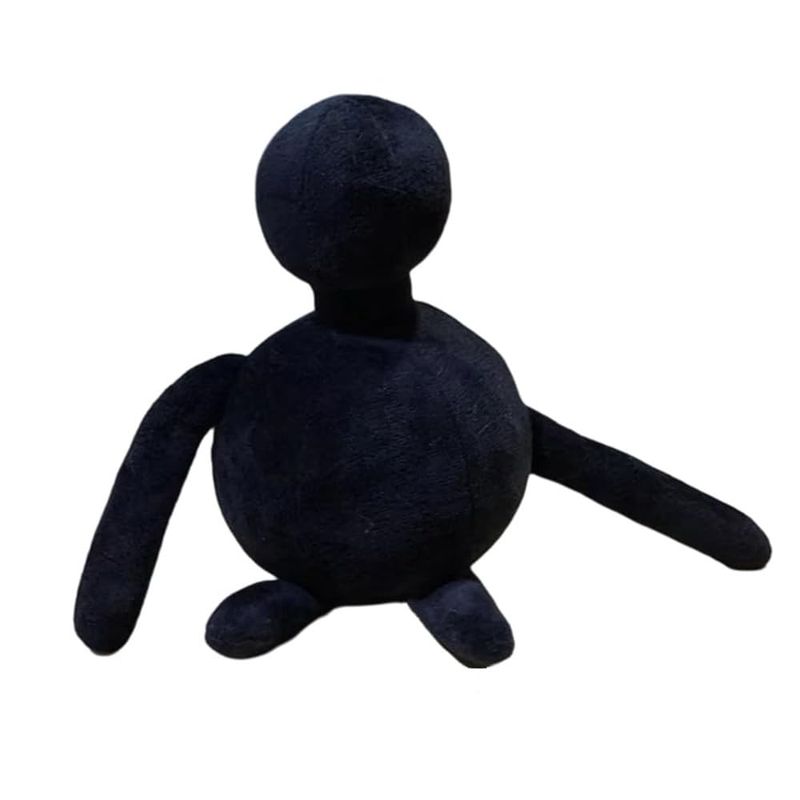 Shopular Hubert Plushie Toy Black Stuffed Plush Figure Doll Plushies ...