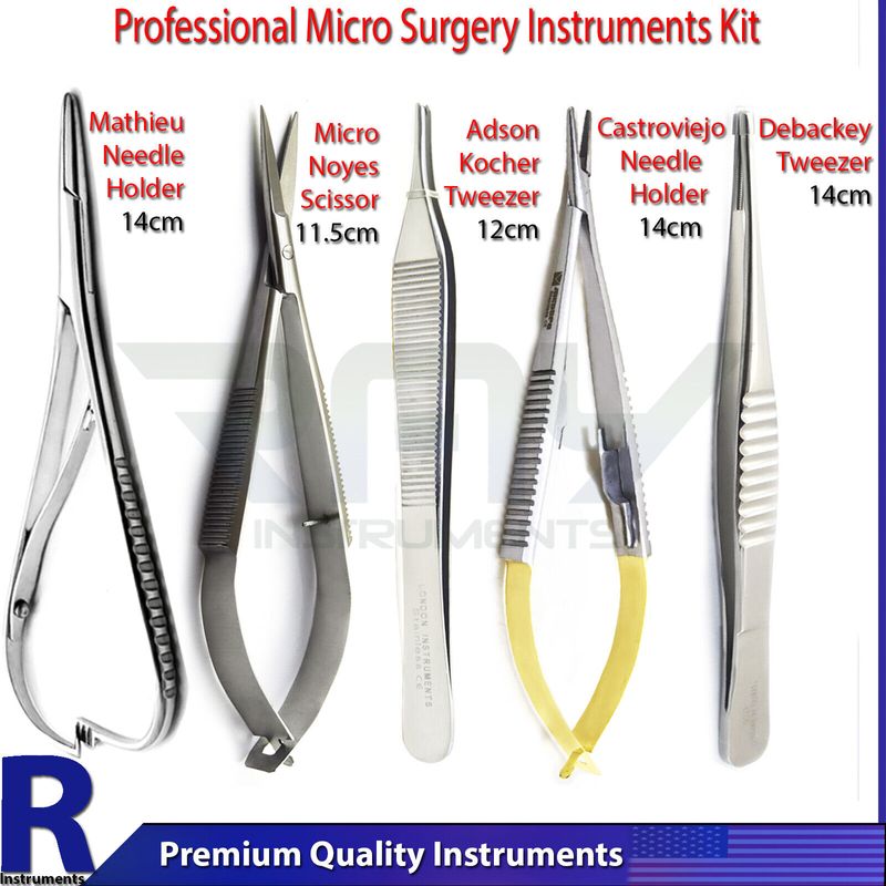 5Pcs Set Dental Surgical Soft Tissue Implant Sinus Micro Surgery ...