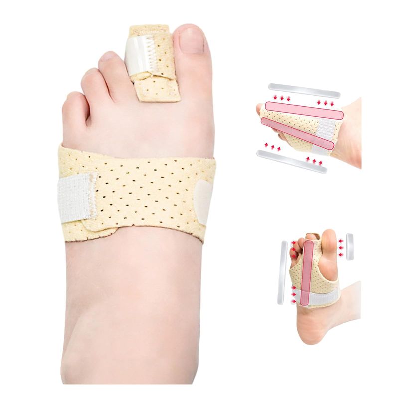 Aninako Instep Supporter, Fracture, Toe Support, Protective Pad, 4 ...
