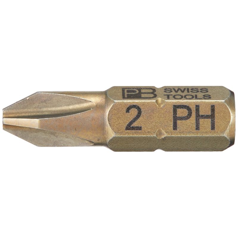 PB Swiss Tools 1/4" PrecisionBit with nanocoating for Phillips Screws ...