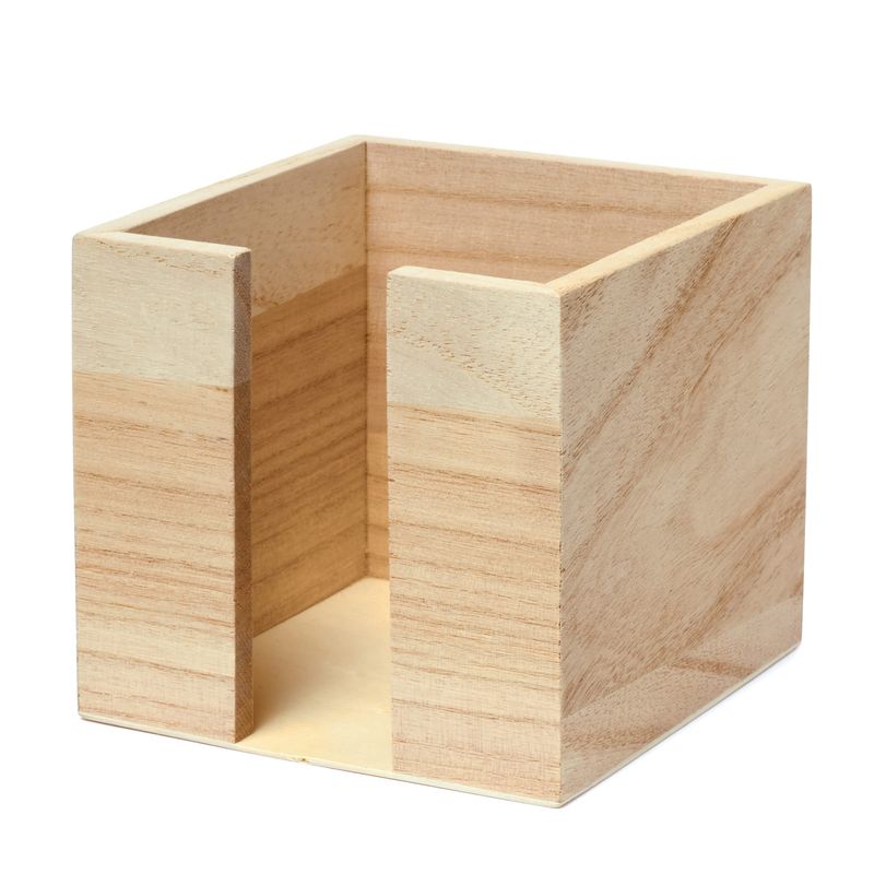 VBS Wooden Note Box for Desk, Office - Online Marketplace - EveryMarket