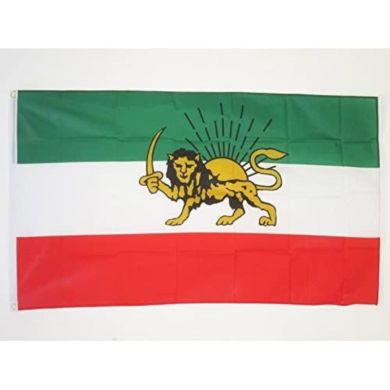 AZ FLAG - Flagge Iran Alt Ehemalige Persien - 150x90 cm - Iranische Fahne 100% Polyester mit ...
