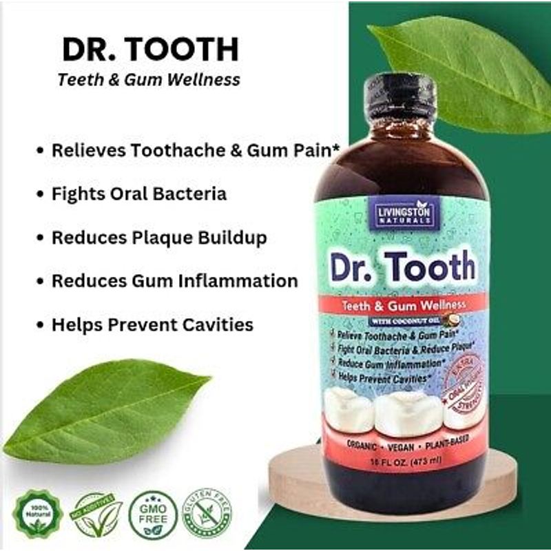 Dr. Tooth By Livingston Natural Herbal Labs, Teeth & Gum Wellness ...