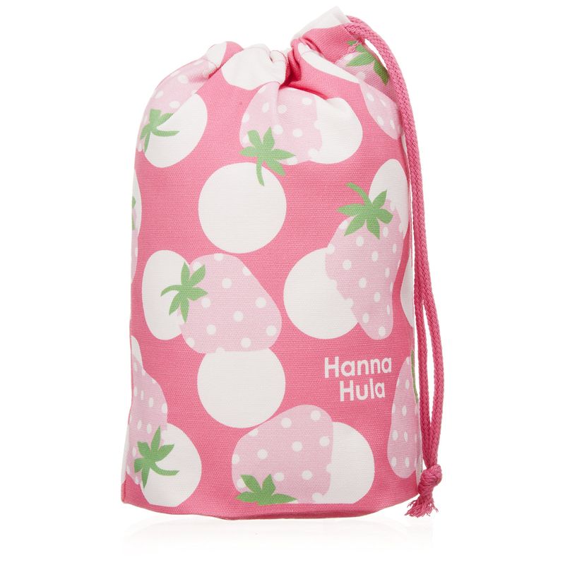 Hanna Hula Kids' Cup Bag, Strawberry Lunch Series, Made in Japan, Cute ...