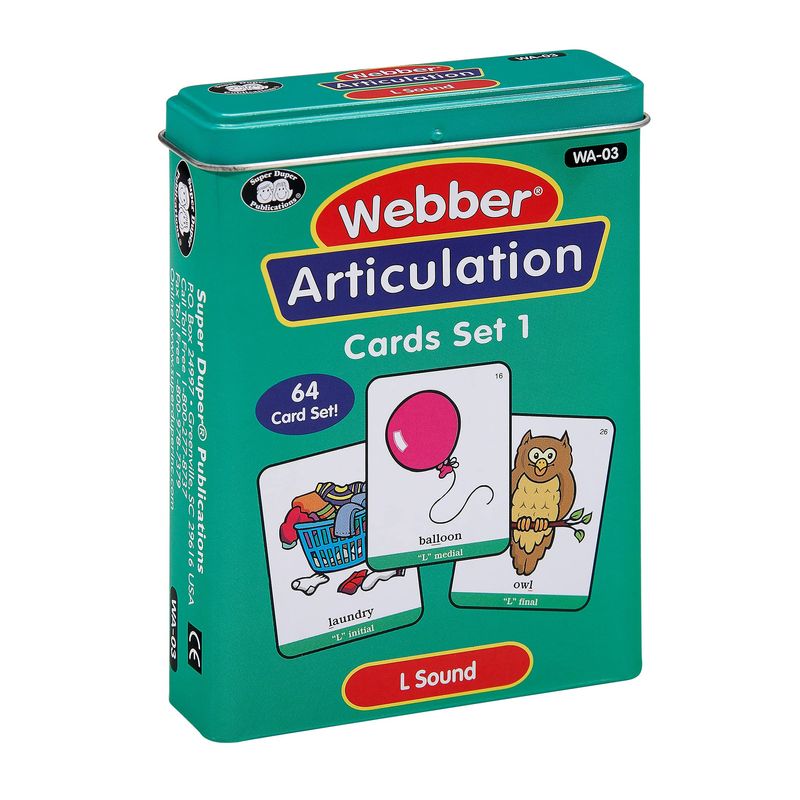 Super Duper Publications | Articulation L Sound Fun Deck | Vocabulary ...