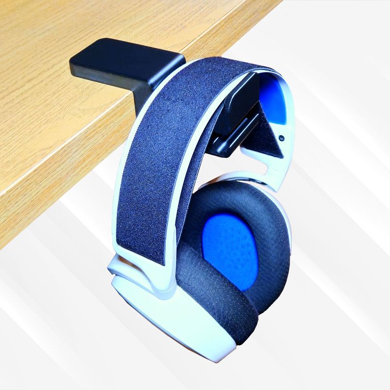 Headphone Holder Desk Clamp - Universal Hook Mount, Gaming Headset ...