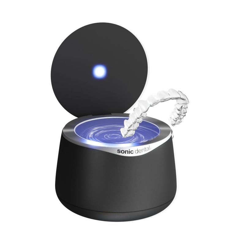 Sonic Spa Pro with Steribrite® Ultrasonic & UV-C Cleaner for Dental ...