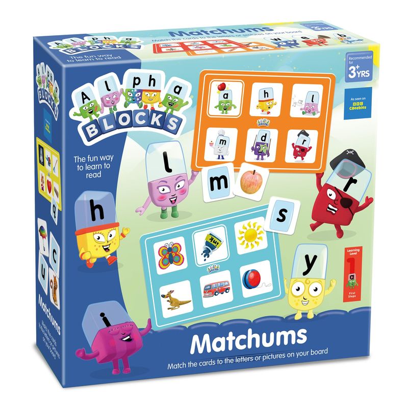 Alphablocks – Matchums Learning Game - Match Letter and Picture Cards ...