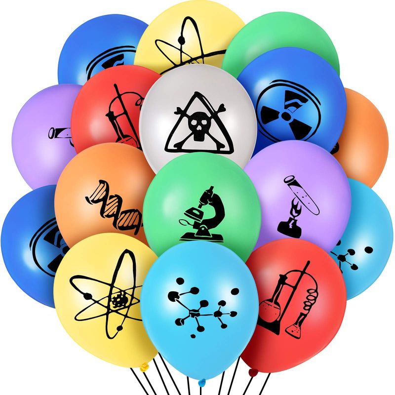 40 Pieces Science Party Balloons Lab Week Decorations Science Party ...