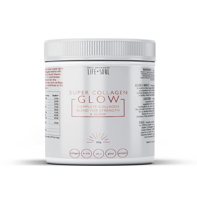 Super Glow Collagen Blend- Marine Collagen Powder- Hydrolysed Marine ...