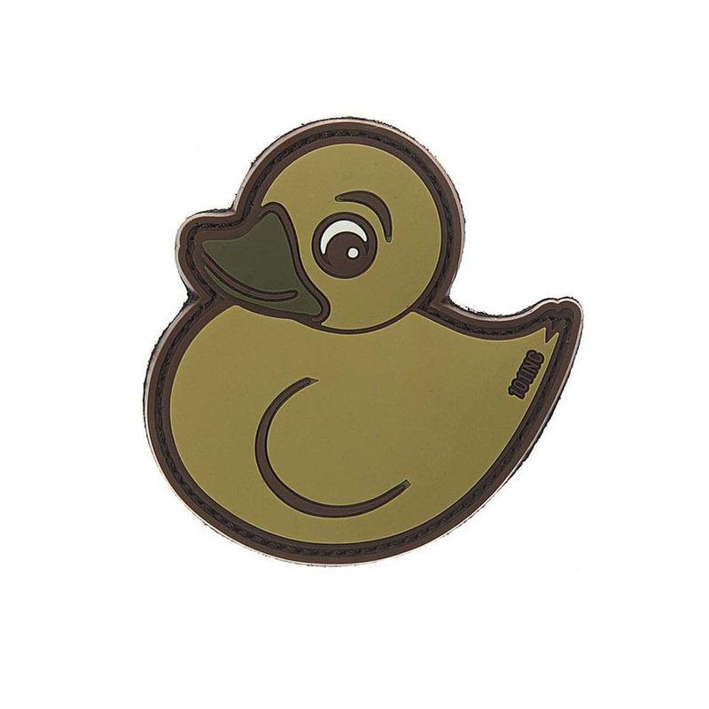 Copytec 3D Patch Tactical Rubber Duck Squeaky Duck Airsoft Fun 7 x 7 cm ...