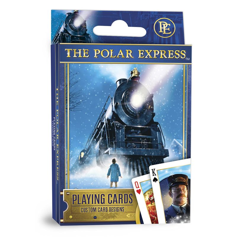MasterPieces Officially Licensed Polar Express Playing Cards - 54 Card ...