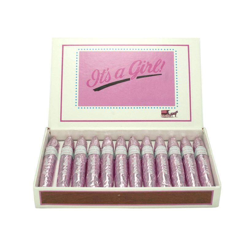 It's a Girl Pink Chocolate Cigars - Box of 24 - Online Marketplace ...