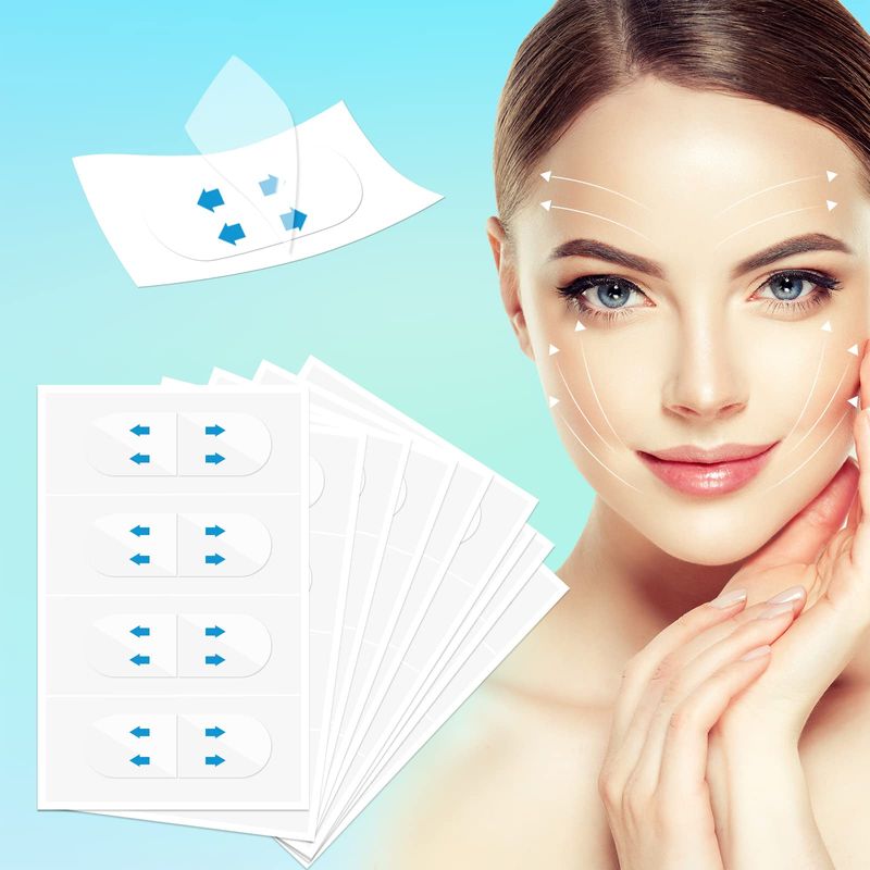 Neck Tape Lifting Invisible,Face Tape Lifting Invisible,156pcs Face ...